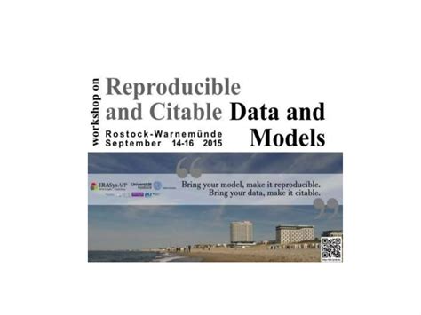 Reproducible And Citable Data And Models An Introduction Ppt