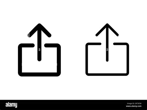 Share Icon Set Sharing Vector Icon Stock Vector Image And Art Alamy