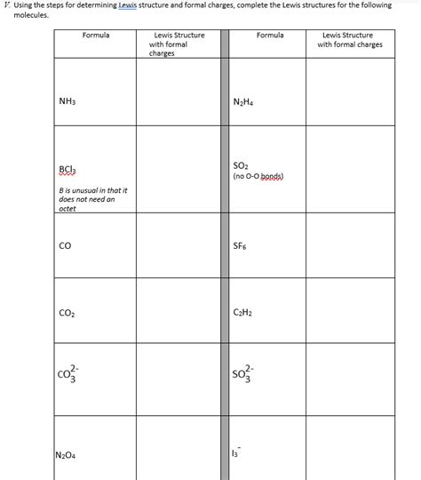 Solved V Using The Molecule Chegg