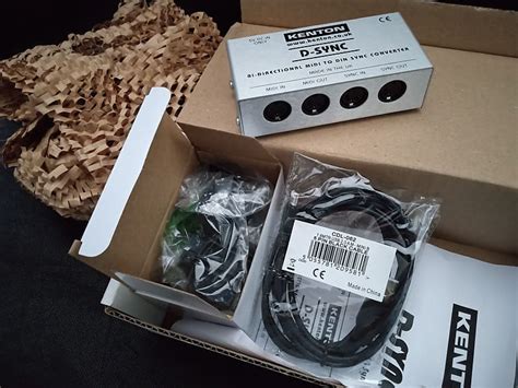 Kenton D Sync Bi Directional MIDI To DIN Sync Converter Reverb
