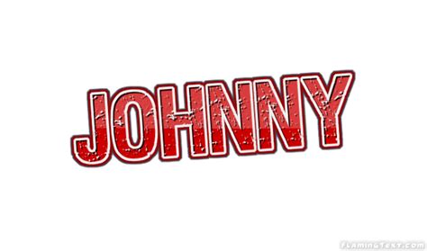 Johnny Logo Free Name Design Tool From Flaming Text