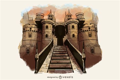 Medieval Castle Gate Design