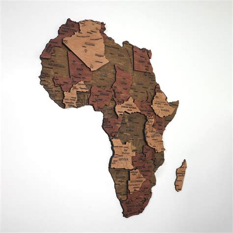 Wood Map Stunning 3d Wall Art And Decor For Your Home Colorfullworlds