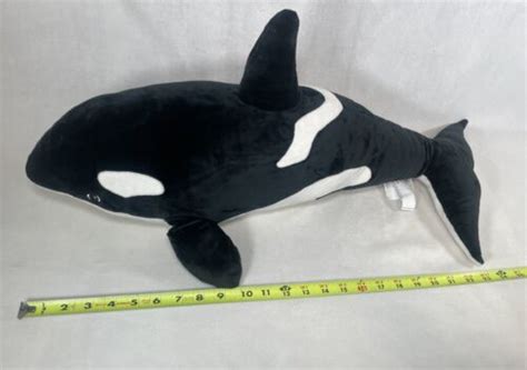 Ikea Blavingad Large Orca Killer Whale Plush Soft Toy 24 60 Cm