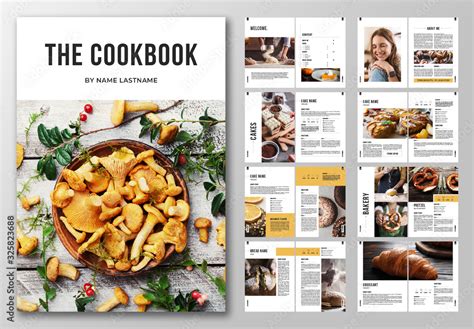 Magazine Layout Design Book Design Layout Menu Design Food Design