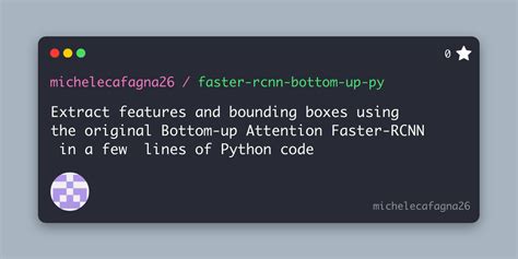 GitHub Michelecafagna Faster Rcnn Bottom Up Py Extract Features And Bounding Boxes Using