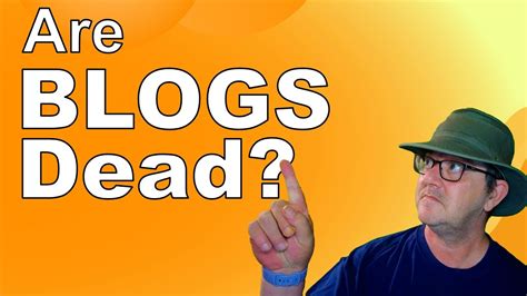 Are Blogs Dead? The Truth About Blogging in 2024 - YouTube