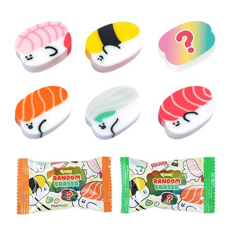 초밥 랜덤지우개60개 온채널