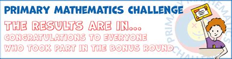 Primary Maths Challenge Pmc February 2023 Bonus Round