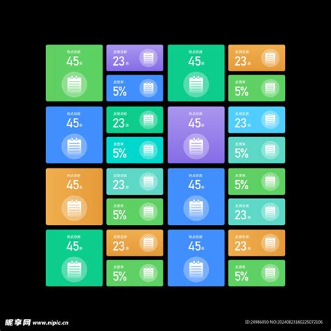 Ui卡片设计图片设计图 其他 移动界面设计 设计图库 昵图网