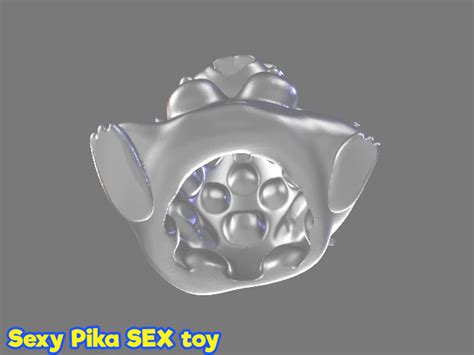 Stl File Sexy Pika Sex Toy・3d Printable Model To Download・cults