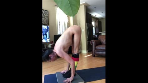 Naked Handstand