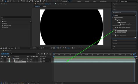 how to create a shockwave effect in after effects