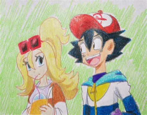 Korrina And Ash By Nemuri01 On Deviantart
