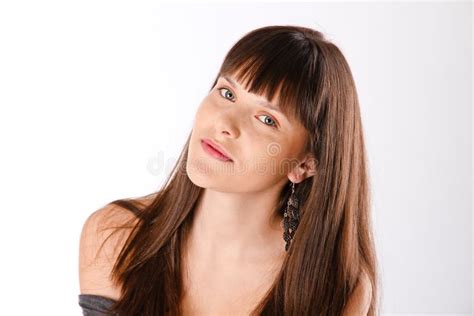 Belle Fille Douce Photo Stock Image Of Boucl Beaut