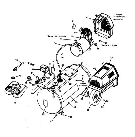 Craftsman 919167342 Air Compressor Parts Diagrams Manuals Sears
