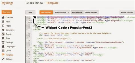 Cara Tambah Widget Untuk Mobile View Relaks Minda