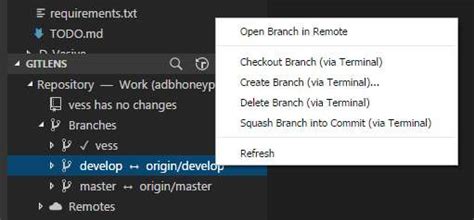 How Do I Compare Branches Issue Gitkraken Vscode Gitlens GitHub