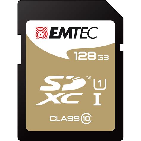 128 Gb Emtec Jumbo Ultra Gold Microsdxc Class 10 U1 Retail Microsd Karten Microsd