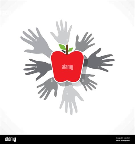 Healthy Eating Healthy Lifestyle Design Concept Stock Vector Image