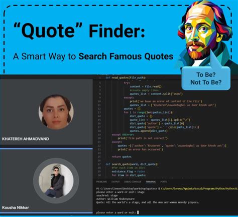 Kousha Nikkar On Linkedin Mentorship Pythonproject Programmingjourney Quotesapp Errorhandling