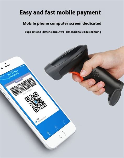 One Dimensional Two Dimensional Wired Scanner Wireless Barcode Gun