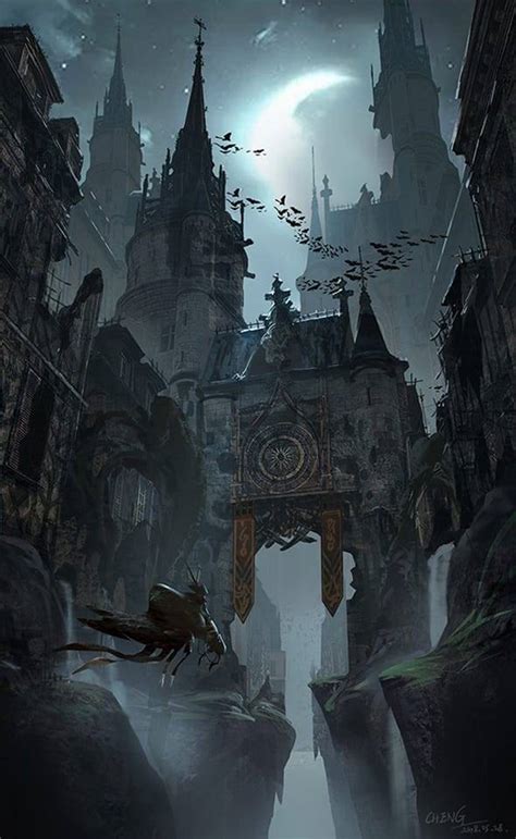 Evernight City By Kael On Artstation Trioxina 245