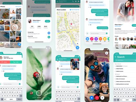 Messaging App Empty States By Mahdi Sourabh On Dribbble