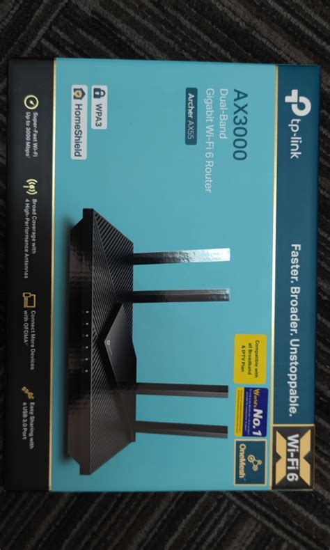 TP Link AX3000 Router Computers Tech Parts Accessories Networking On Carousell