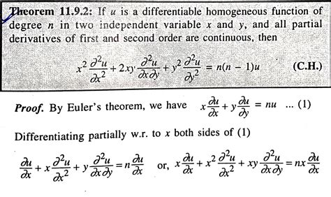 EULER S THEOREM Theorem Proof Some Example
