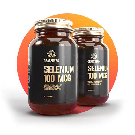 Selenium 100 Mcg The Official Website Of Grassberg Products