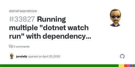 Running Multiple Dotnet Watch Run With Dependency Overlap