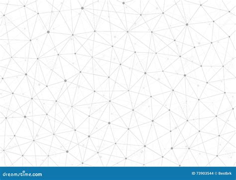 Molecule Dna And Neurons Vector Molecular Structure Connected Lines