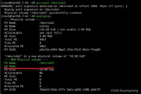 linux centos 7分配的磁盘空间不足，空间扩展方法，保姆级操作 centos7磁盘扩容 csdn博客