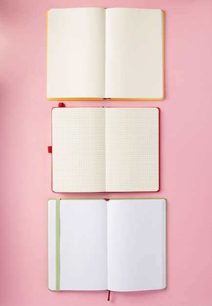 Premium Photo Notepad At Abstract Background Surface