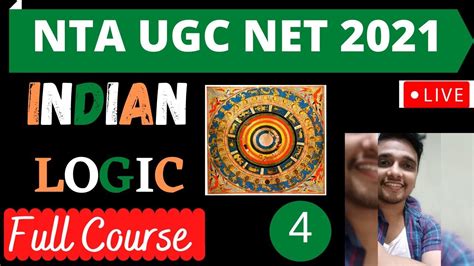 Indian Logic Full Course Paper 1 Part 4 NTA UGC Net 2021 Naveen Sakh YouTube
