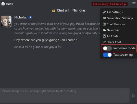 What Is Immersive Mode In Janitor AI The Nature Hero