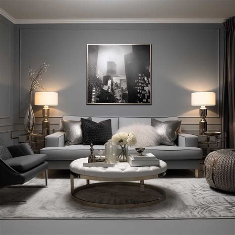 Elegant Grey Living Room Ideas