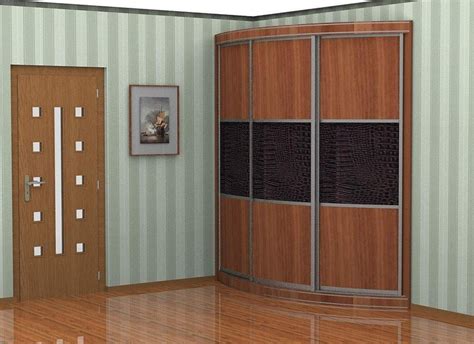 Шкаф радиусный 04 Мебель на заказ Анастасия