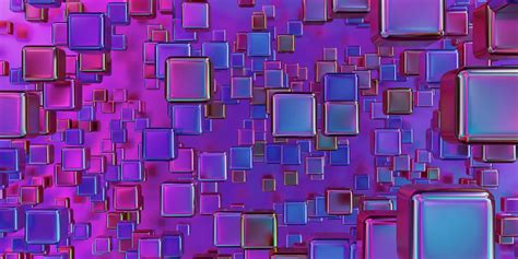 네온 추상 기하학적 3d 배경에는 비행 큐브 요소가 있습니다 3d 렌더링 그림 재미에 대한 스톡 사진 및 기타 이미지 재미 추상적인 패턴 Istock