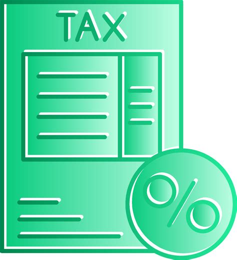 Tax Percentage Gradient Slip Icon 47502029 Vector Art At Vecteezy
