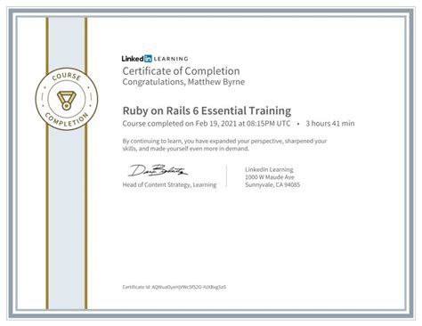 Matthew Byrne On Linkedin Ruby Rubyonrails Learner Fundamentals