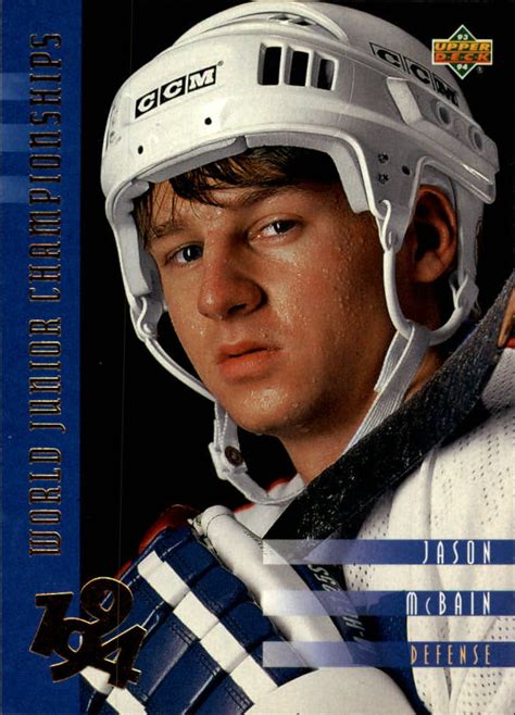 Jason Mcbain Hockey Price Guide Jason Mcbain Trading Card Value Beckett