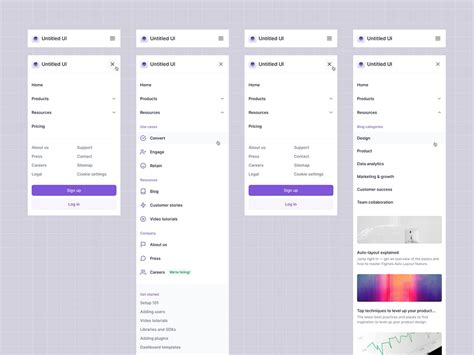 Header Navigations — Untitled Ui By Jordan Hughes® On Dribbble
