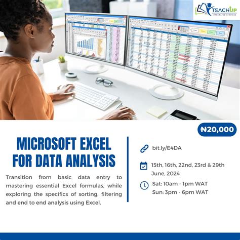 learn data analysis with microsoft excel christian okwara posted on