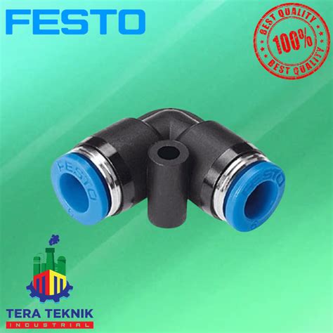 Jual Festo Push In L Connector Qsl 12 Ready Stock Jakarta Utara Tera Teknik Industrial
