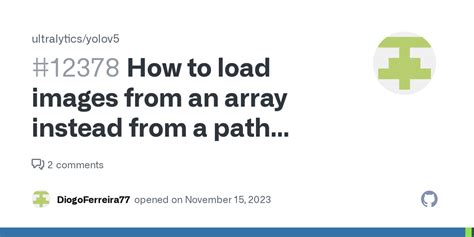 How To Load Images From An Array Instead From A Path Using Detect Py Issue