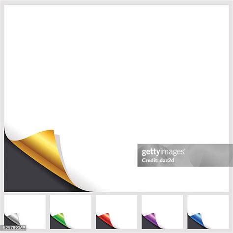 Bent Corner Paper Photos And Premium High Res Pictures Getty Images