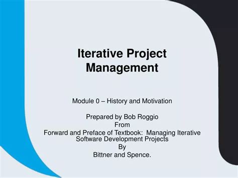 Ppt Iterative Project Management Powerpoint Presentation Free Download Id 806230
