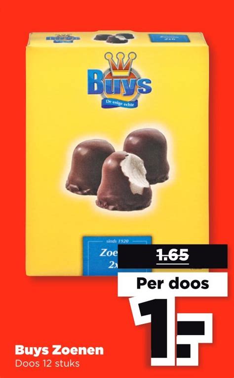 Buys Zoenen Aanbieding Bij Plus